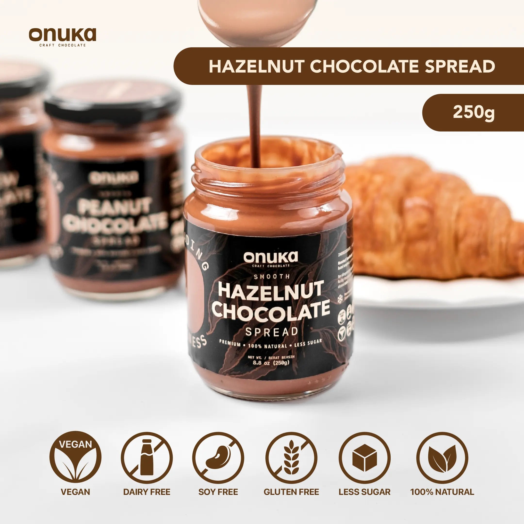 Hazelnut Chocolate Spread – Onuka Chocolate